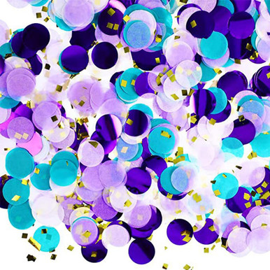 1 inch Round Tissue Confetti Dot Paper Confetti Colorful Table Confetti ...