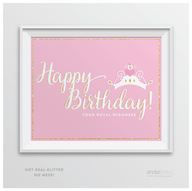 Andaz Press Sparkle Princess Birthday Collection, Happy Birthday Your ...