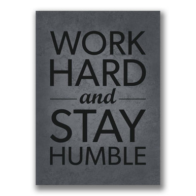 8x10" Motivational Posters For Work Hard and Stay Humble Sports Quotes ...