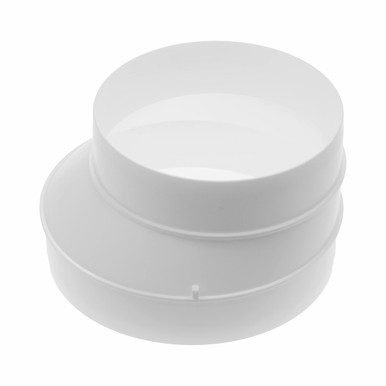 Vent Systems 6" inch to 5" inch Duct Reducer Adapter Connector Fitting ...