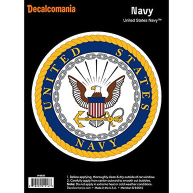 United States Navy Licensed Logo Car Truck Sticker Vehicle Decal ...