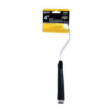 Grip Tight Tools Roller Frame with Fabric Roller Cover 3/8-Inch Nap, 4 ...