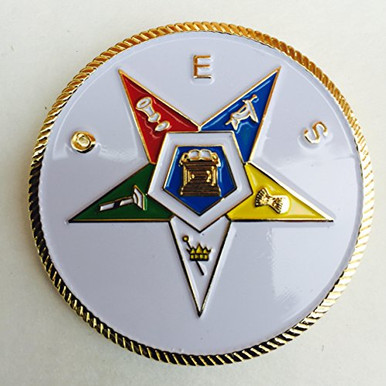 2" Mini Small Masonic OES Sisters motorcycle Compact Auto Car Emblem ...