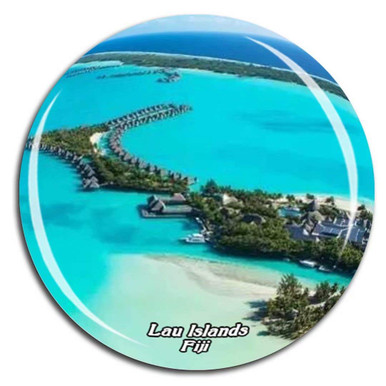 Lau Islands Fiji Fridge Magnet 3D Crystal Glass Tourist City Travel ...