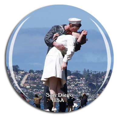 Weekino USA America USS Midway Museum San Diego Fridge Magnet 3D ...