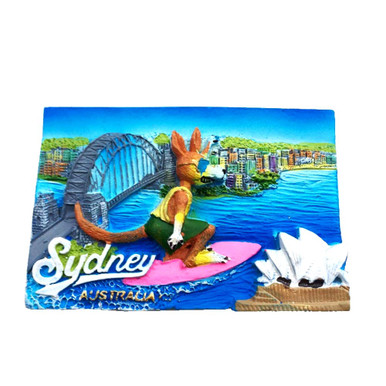 Sydney Australia Fridge Magnet 3D Resin Handmade Craft Tourist Travel ...