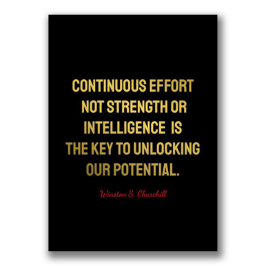 HAENJA 8x10 Motivational Posters For Winston Churchill quotes Sports ...