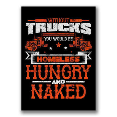 HAENJA 8x10 Motivational Posters For Truck Driver Trucking Sports ...