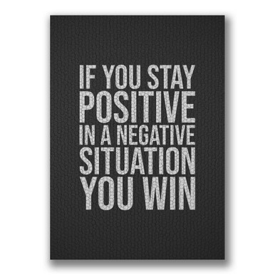 HAENJA 8x10 Motivational Posters For Stay Positive Sports Quotes office ...
