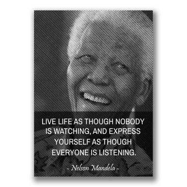 HAENJA 8x10 Motivational Posters For nelson mandela Sports Quotes ...