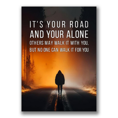 HAENJA 8x10 Motivational Posters For Motivational Alone Sports Quotes ...
