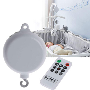 Labstandard Crib Mobile Motor with Remote Control, Baby Music Box ...
