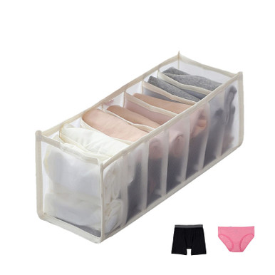GROLF Wardrobe Clothes Organizer - Washable Drawer Organizer Dividers ...