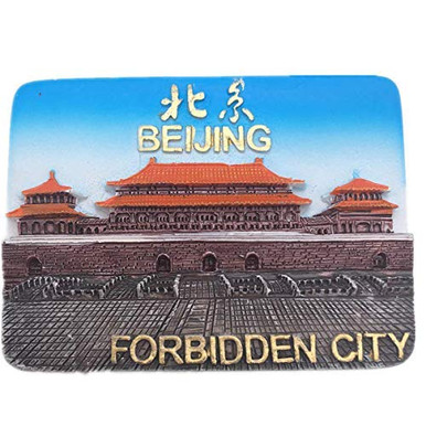 Forbidden City Beijing China Fridge Magnet 3D Resin Handmade Craft ...
