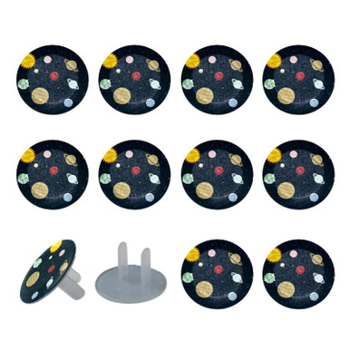 Electrical Outlet Covers 12 Pack, Plastic Plugs Covers Socket Protector ...