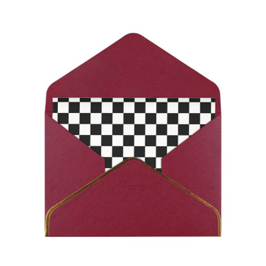 Black And White Checkered Greeting Cards, All Occasion Cards, Wedding ...