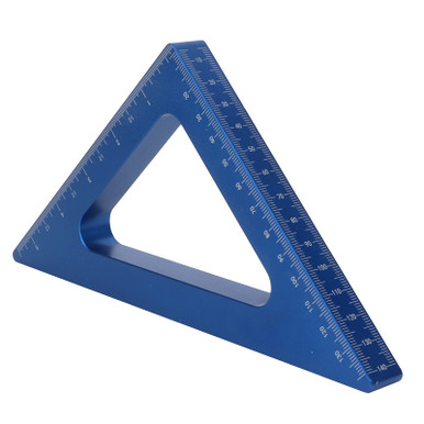 Metal Square, Rafter Square Ruler 45 Degree Aluminum Alloy Angle Ruler ...
