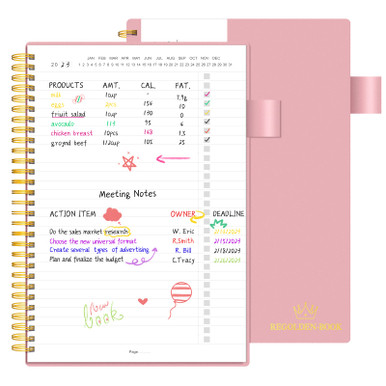 Regolden-Book To Do List Planner Notebook, Daily Planner Checklist to ...