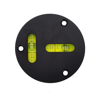 Umei Universal glass level Metal round horizontal bubble T-type two-way ...