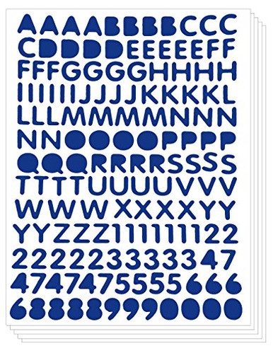 Primary Character Alphabet Numbers Letters Stickers Peel Decorative ...