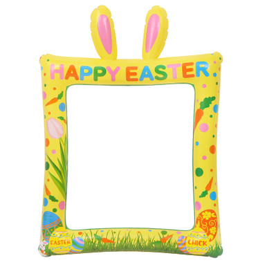 Easter Inflatable Photo Frame Rabbit Ear Design Party Picture Selfie ...