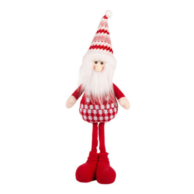 Colcolo Standing Santa Claus Figurine Long Legs Statue Cartoon Figure ...