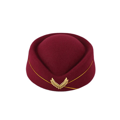 BESTOYARD Flight Attendant Costume Women Air Stewardess Hat Woolen One ...
