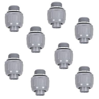 FirmiBang Liquid Tight Connector 1/2 in - Non-Metallic Electrical ...