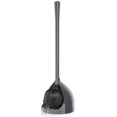 uptronic Toilet Plunger with Holder, Unique Plunger with All-Angle ...