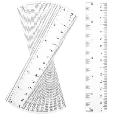 10Pcs Rulers Bulk for Classroom Clear Ruler 6 Inch Ruler Clear Plastic ...