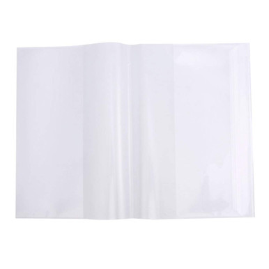 Book Covers, 5 Pieces Book Covers Plastic Clear Exercise Book Covers ...