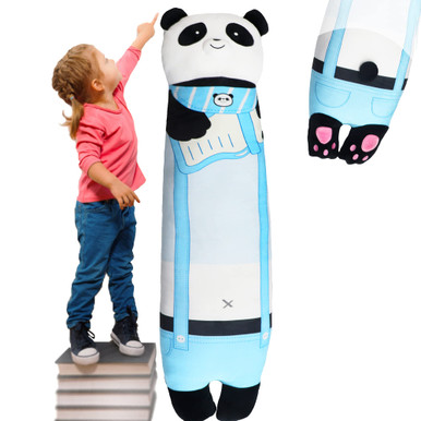 Waslary 43 inch Giant Large Long Panda Plush Body Pillow, Extra Large ...