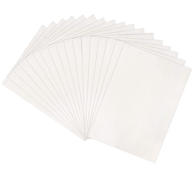 White Cardstock 8.25x11.5inch Ivory White 65lb / 180g Cover Paper 50 ...