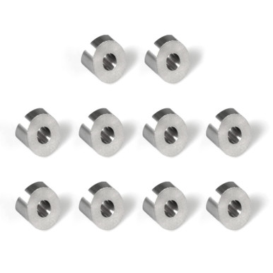 SPEEDWOX 10 Pcs 1/4" 30 Degree Angle Beveled Washers, 316 Stainless ...