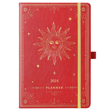 2024 Planner - 2024 Weekly Monthly Planner, Janaury 2024 - December ...