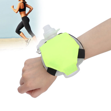 Adjustable Wrist Water Bottle, Silicone Running Water Bottle, Wrist ...
