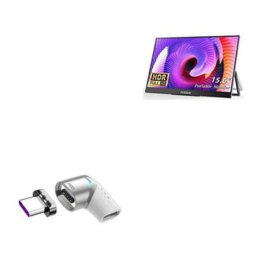 BoxWave Adapter Compatible with FYHXele Portable Monitor Touchscreen ...