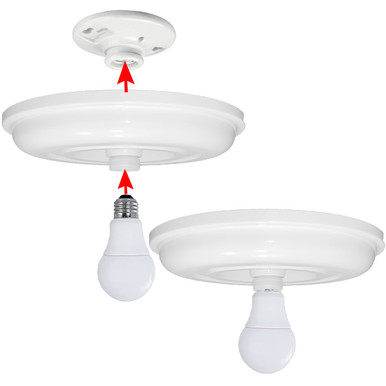 Ceiling Socket Decorative Cover,Light Bulb Holder,Lamp Holder Base ...