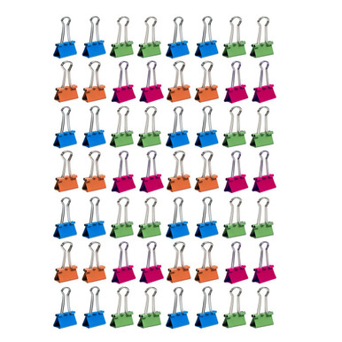 Small Binder Clips, 40 Pack, 3/4 Inch, 0.75 Inch, Standard 19mm, Dark ...