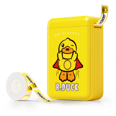 JADENS D110 & B. Duck Label Maker, Portable Bluetooth Label Printer for ...