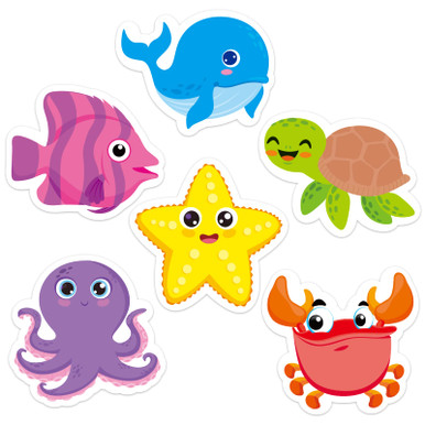 30 Pack Sea Animal Sticky Notes 600 Sheets Cute Ocean Animals Themed ...