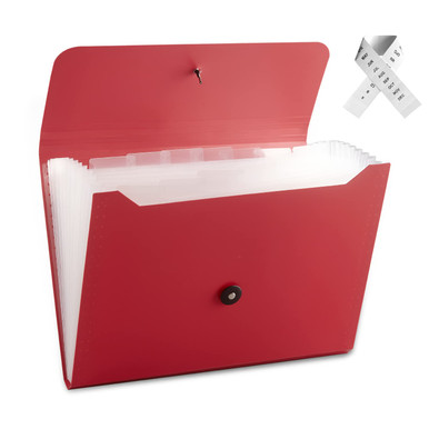 Expanding File Folder File Organizer 13 Pockets File Organizer ...