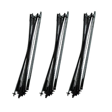 FOXBC 3-Inch Hobby Scroll Saw Blades Pin End 15 TPI, 18 TPI, 24 TPI ...