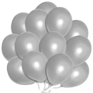 25 PCS Grey balloons Latex Balloons 12 Inch Helium Balloon for Ballon ...