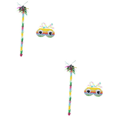 BESTOYARD 2 Sets Pinata Unicorn Pinata Stick Party Pinata Sticks ...