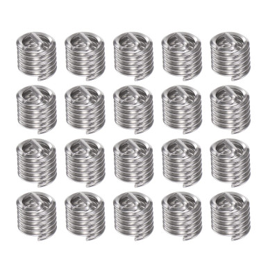 HARFINGTON 20pcs Wire Threaded Inserts 12#-24 UNC 1.5D 8.25mm 304 ...
