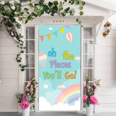 INNORU Oh The Places You'll Go Door Banner Decor, Kindergarten ...