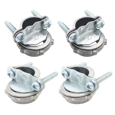 Kyuionty 4 Pcs Clamp Type Cable Connectors, Zinc Clamp Cable Connector ...