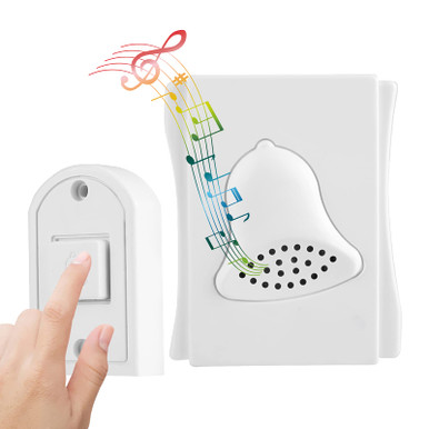 DC 12V Doorbell Bell, Indoor Wired Doorbell Bell Ding Dong Doorbell ...