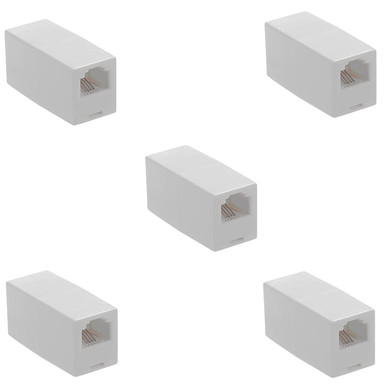 LanSenSu RJ11 Coupler, Straight Telephone Inline Coupler RJ11 6P4C ...